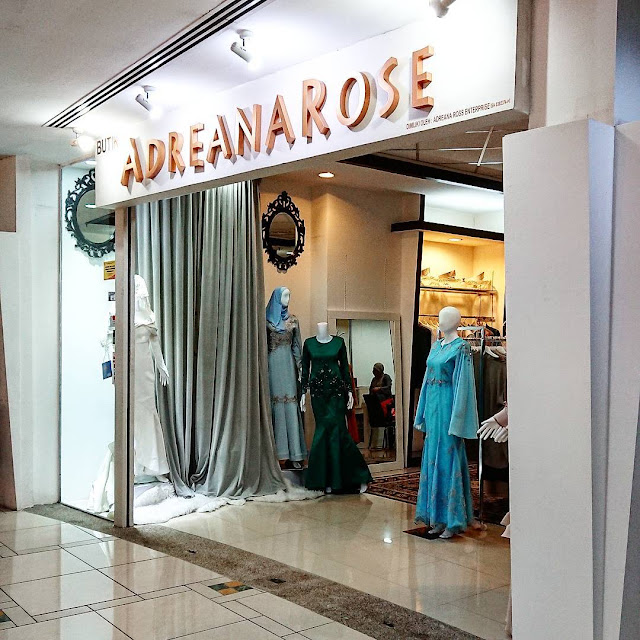 Tempah baju Melayu di ADREANA ROSE , SACC Mall. - BEN ASHAARI