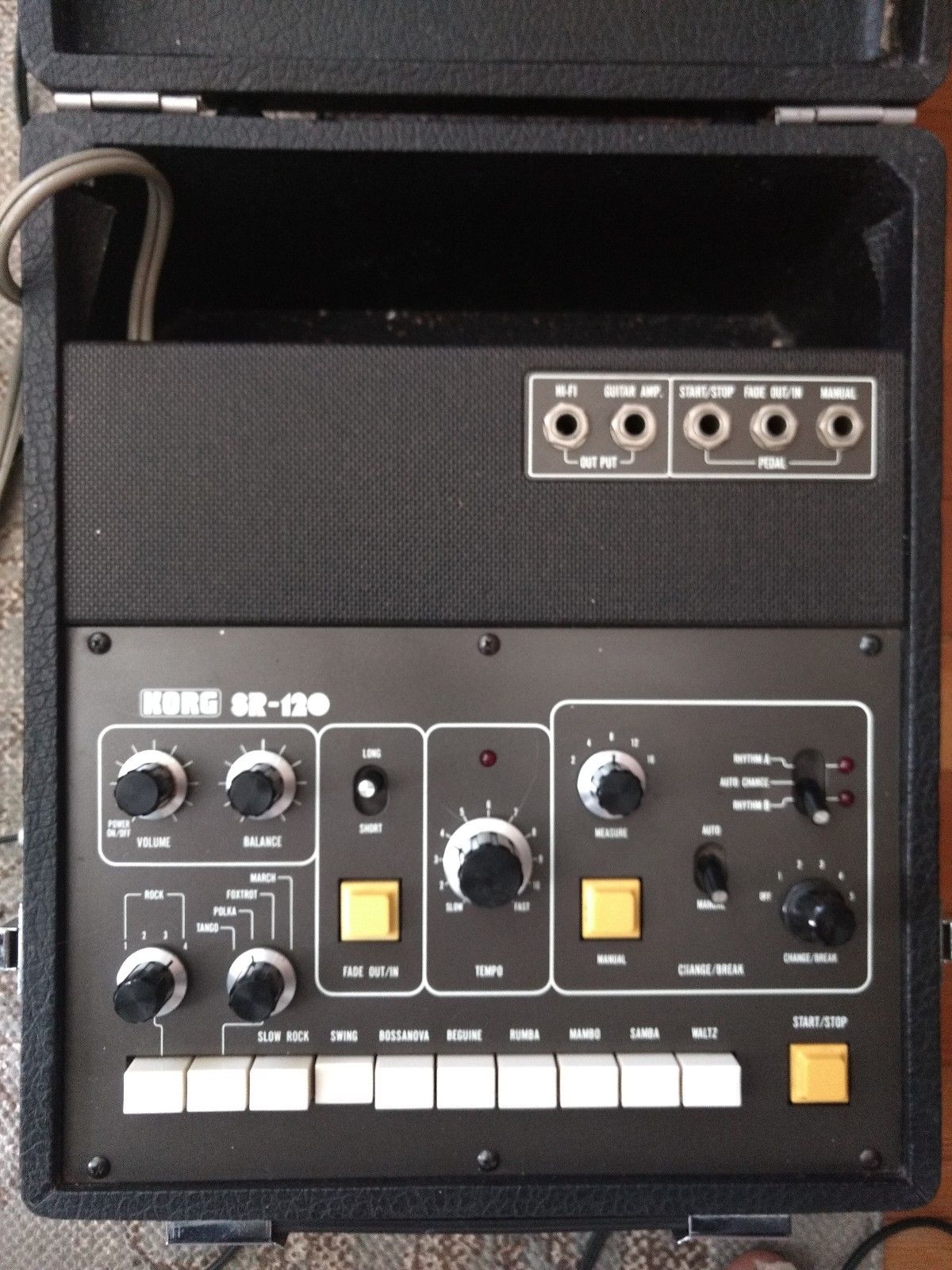 MATRIXSYNTH: Vintage Korg SR-120 Analog Drug Machine