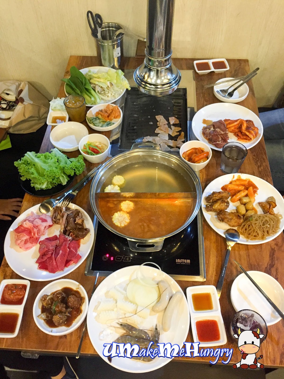 Though limited, K Cook Buffet spread are considerably decent, dividing ...