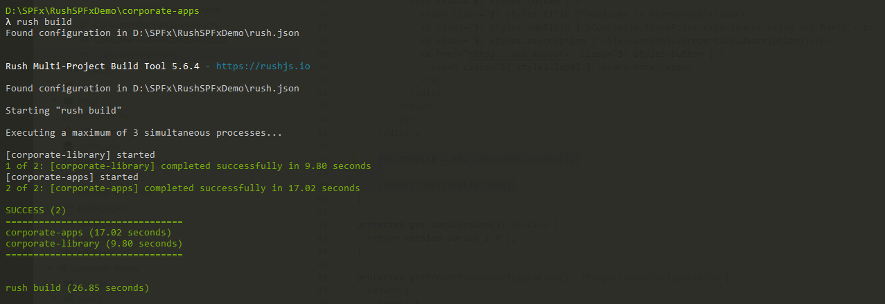 Vardhaman Deshpande: Using Microsoft Rush to manage SPFx projects with ...