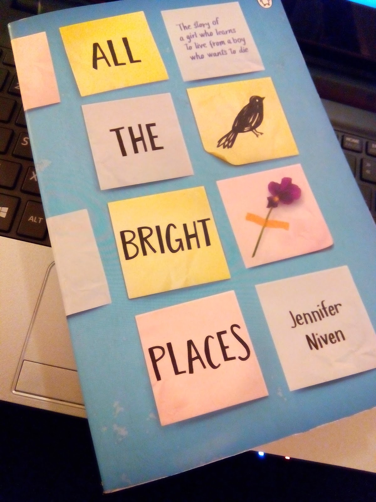 A Nossa Biblioteca: All The Bright Places, de Jennifer Niven