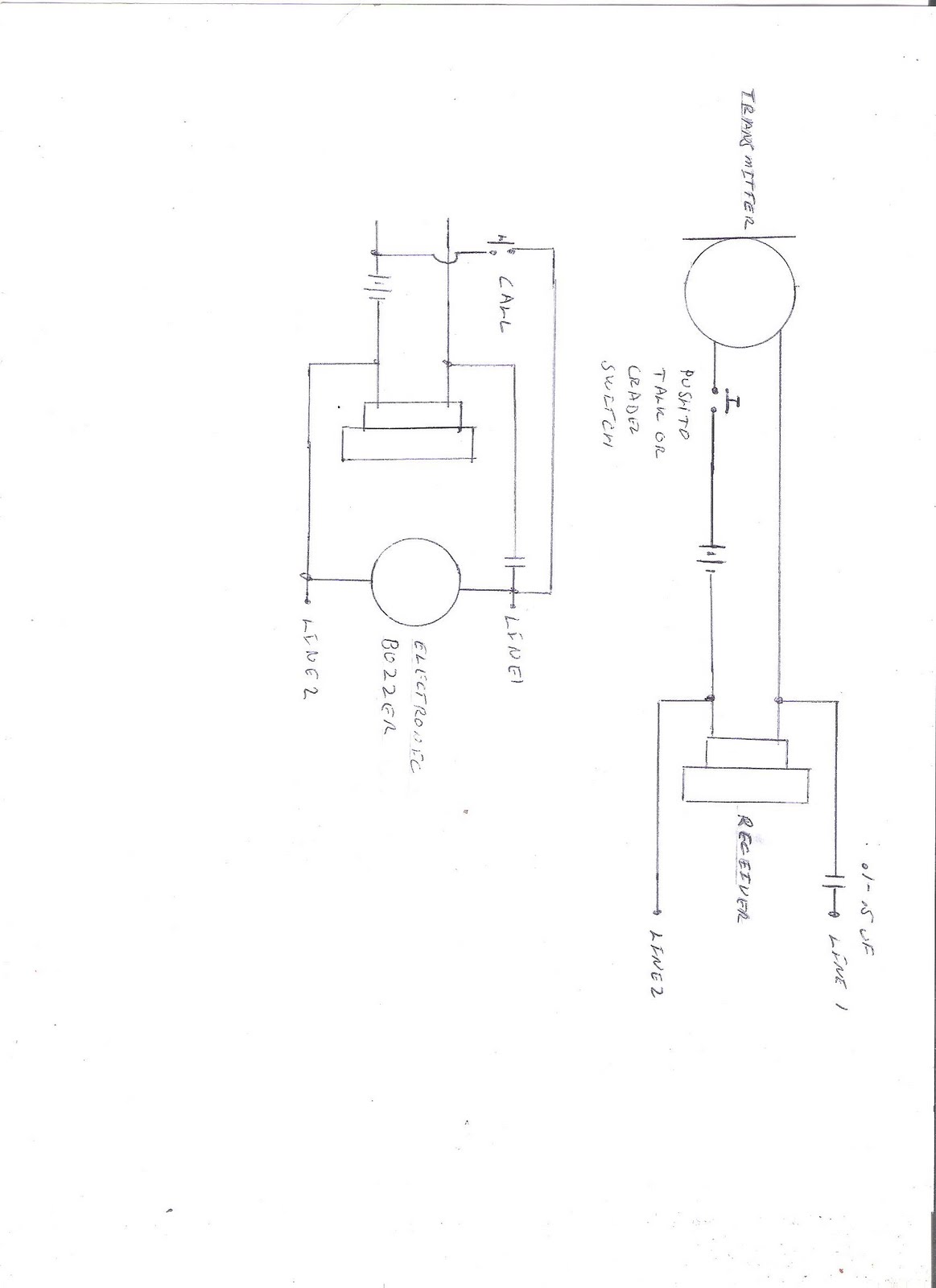 expedient wired comms: The simplest field phone you can make