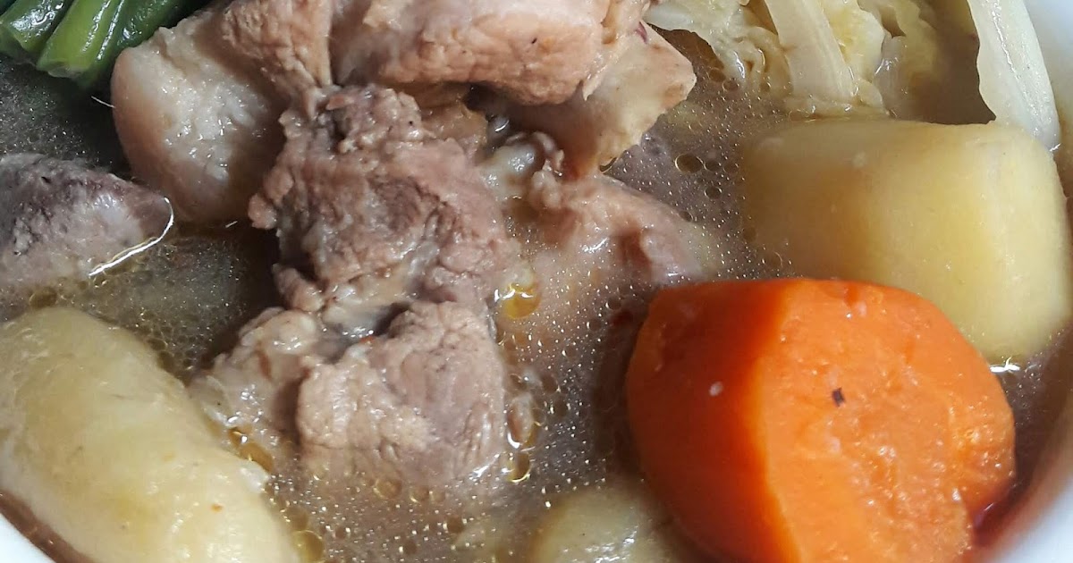 NILAGANG PORK BUTO-BUTO RECIPE