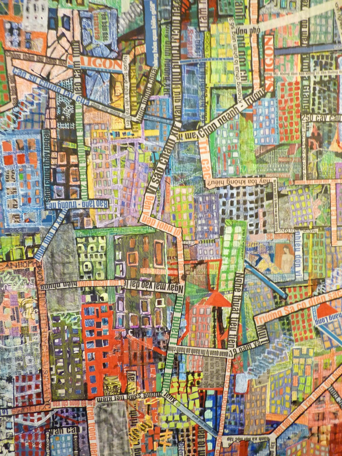 Huỳnh Thủy Châu: Collage Project 2012-13