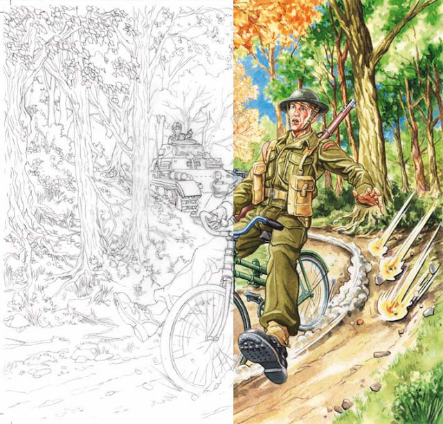 Boys Adventure Comics: Artist Graeme Neil Reid talks Commando (covers)