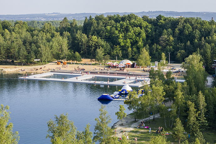 Rowerem... Nad Balaton w Trzebini