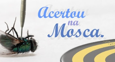 Ele acertou na mosca