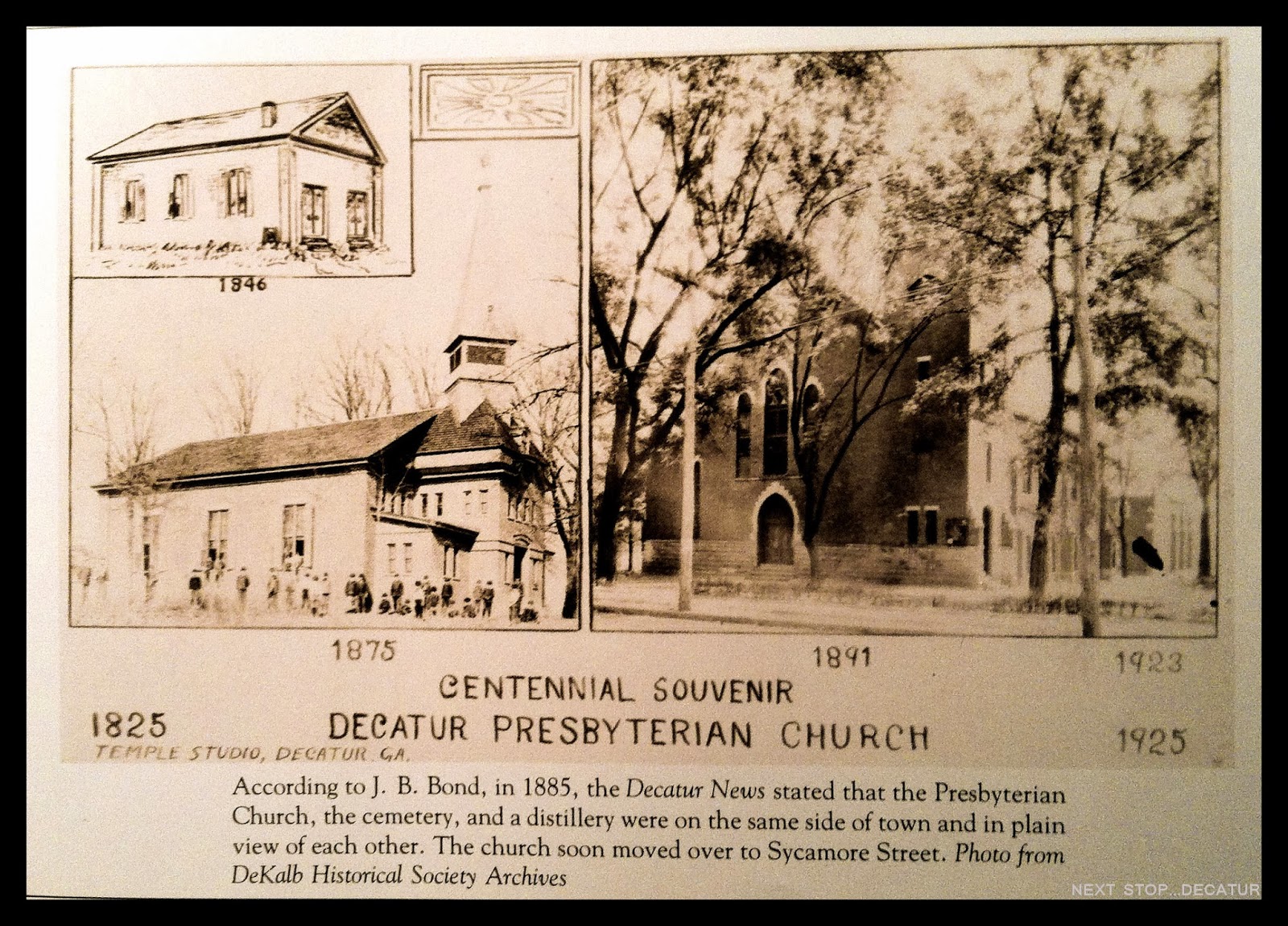 NEXT STOP...DECATUR: Decatur Time Machine - The Decatur Presbyterian ...