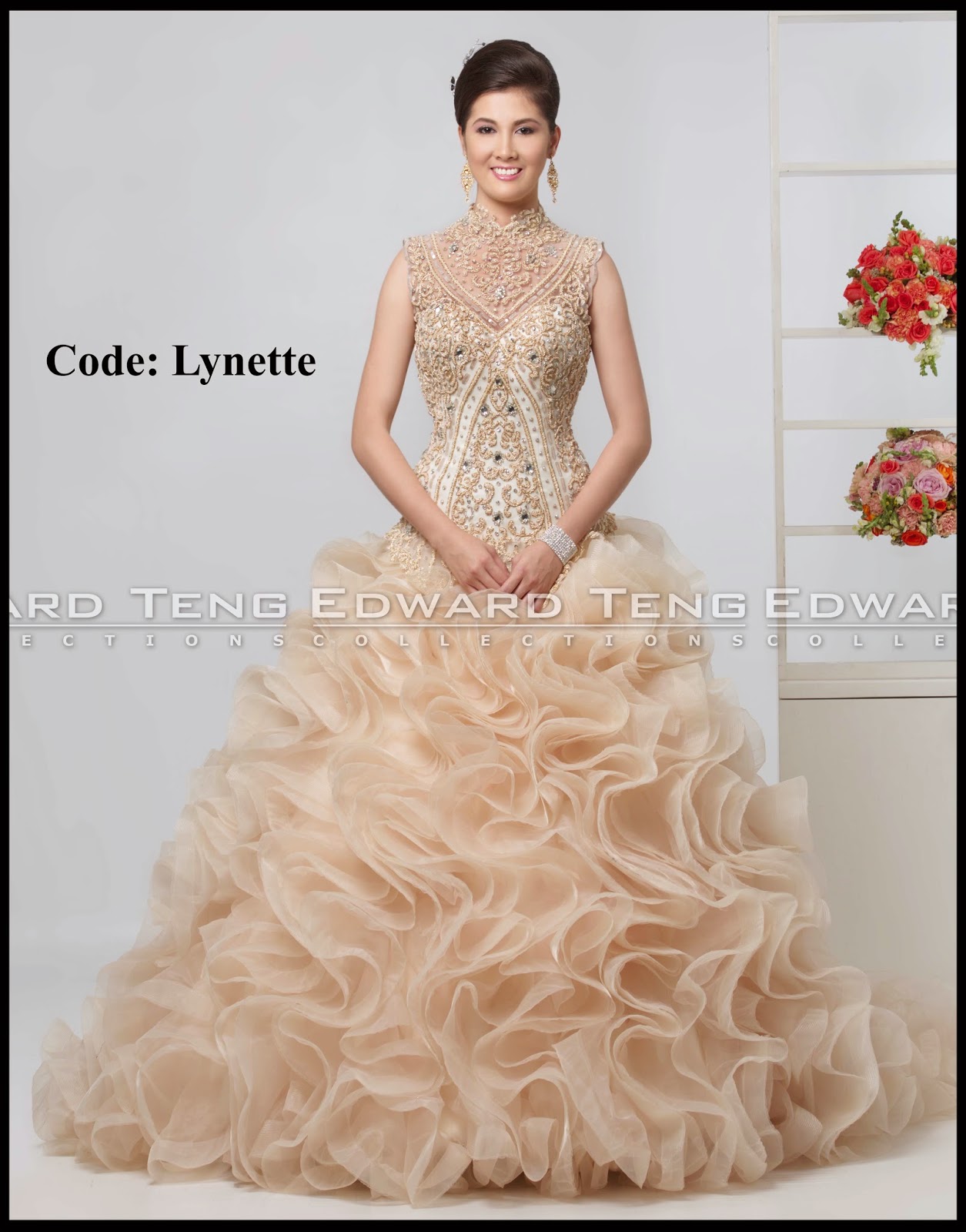 Edward Teng - Philippine Bridal Gowns: 2015 NEW COLLECTION