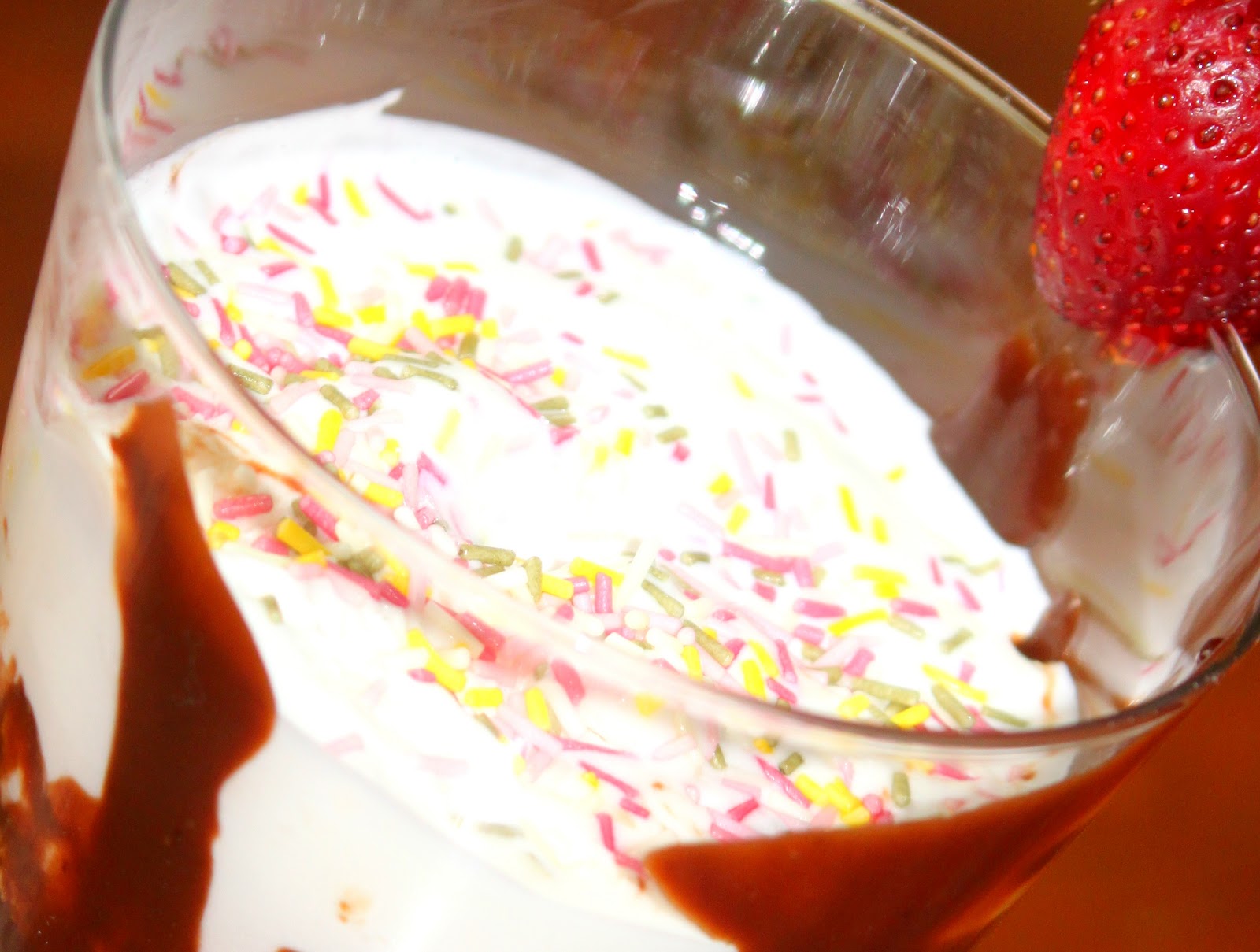Step 1: Stand facing the stove.: HOT CHOCOLATE FUDGE MILKSHAKE