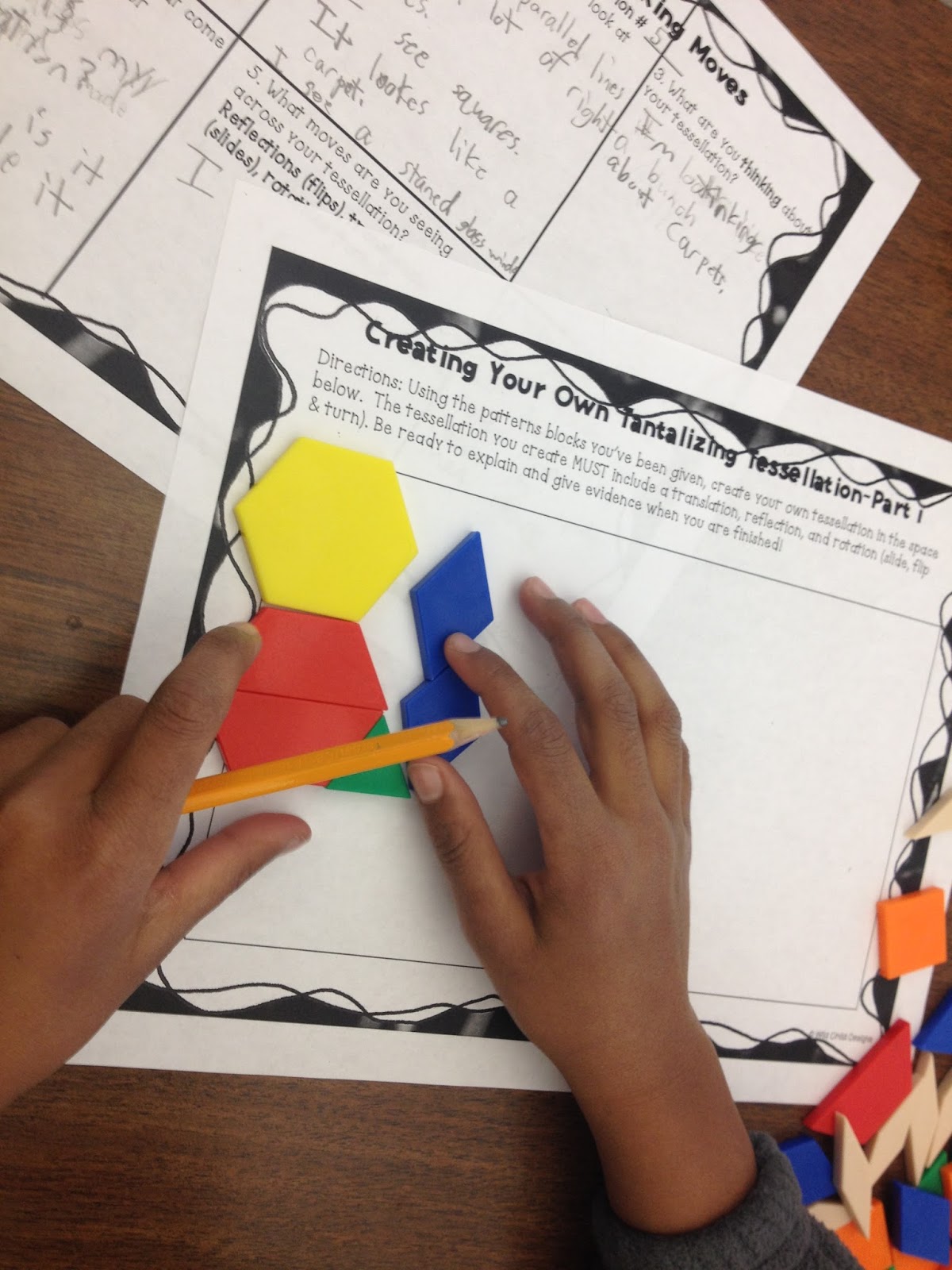 Exploring Patterns With Project-Based Learning: Rotations, Reflections ...
