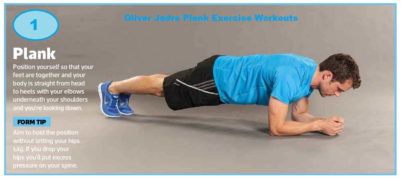 Oliver Jedre Plank Exercise Workouts | Plank Exercises Routine | Plank ...