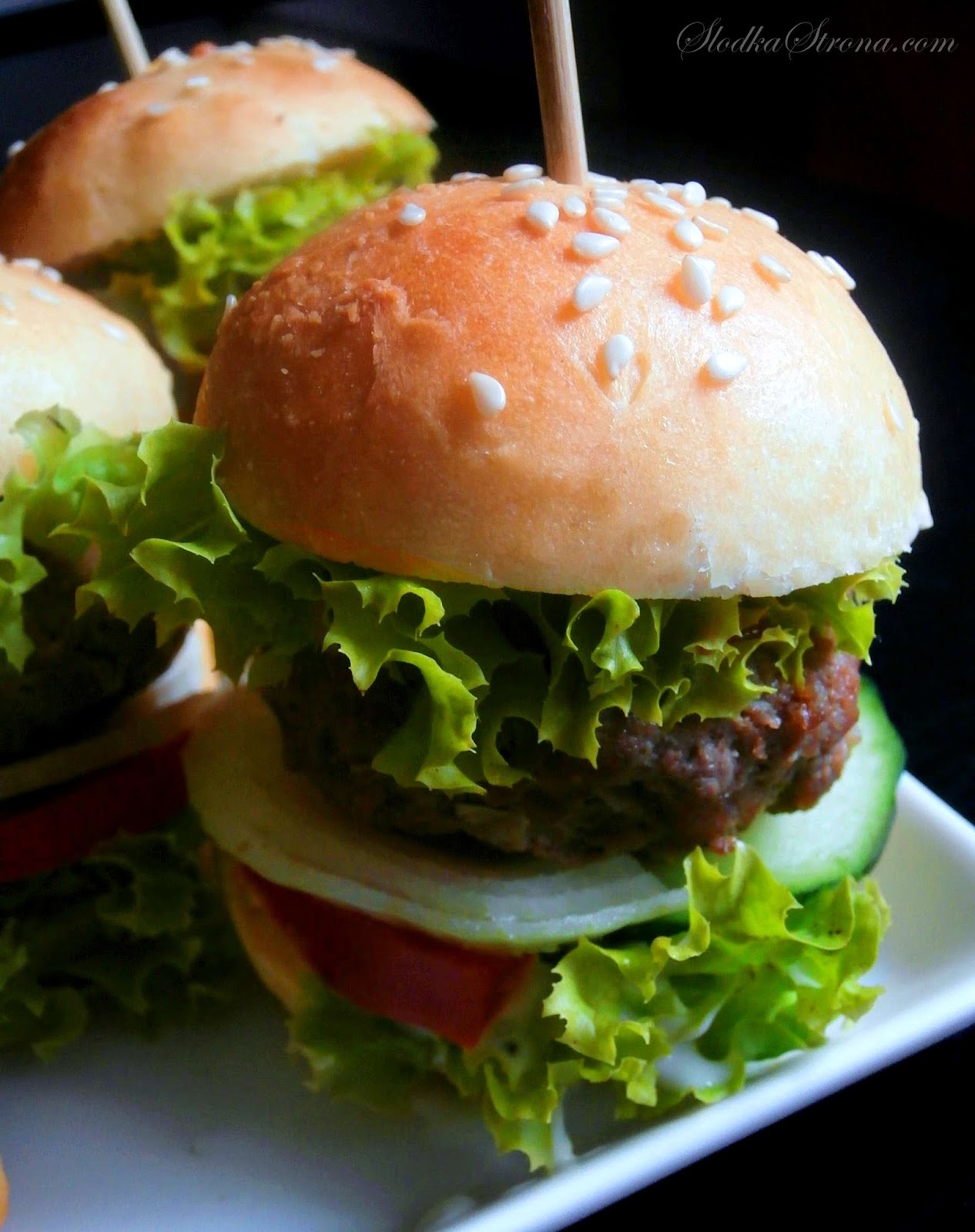Słodka Strona: Mini Hamburgery