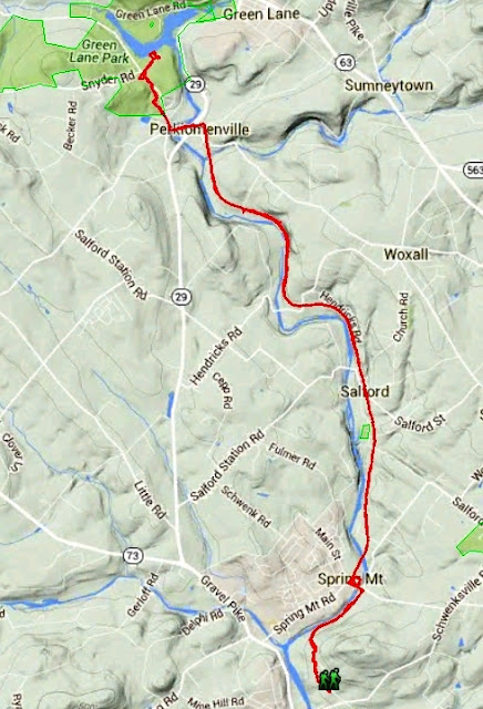 Southeastern PA Hiking: Perkiomen Trail - Schwenksville to Green Lane Park