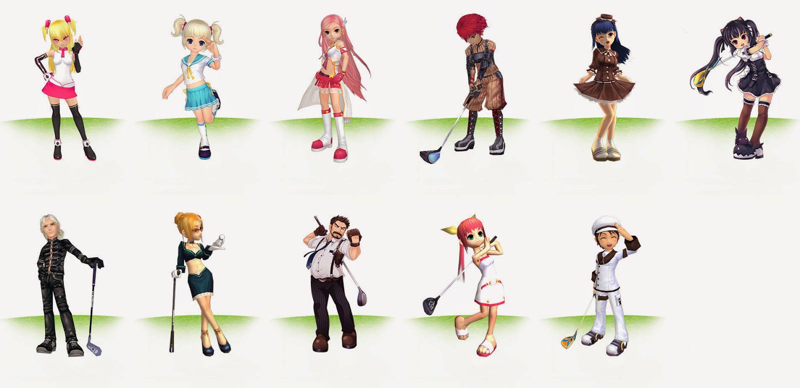 Nightshifter MMO Reviews: Pangya Fantasy Golf