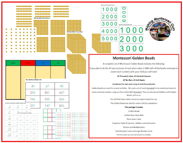 Montessori Golden Bead Addition, When To Introduce It? - "Making ...