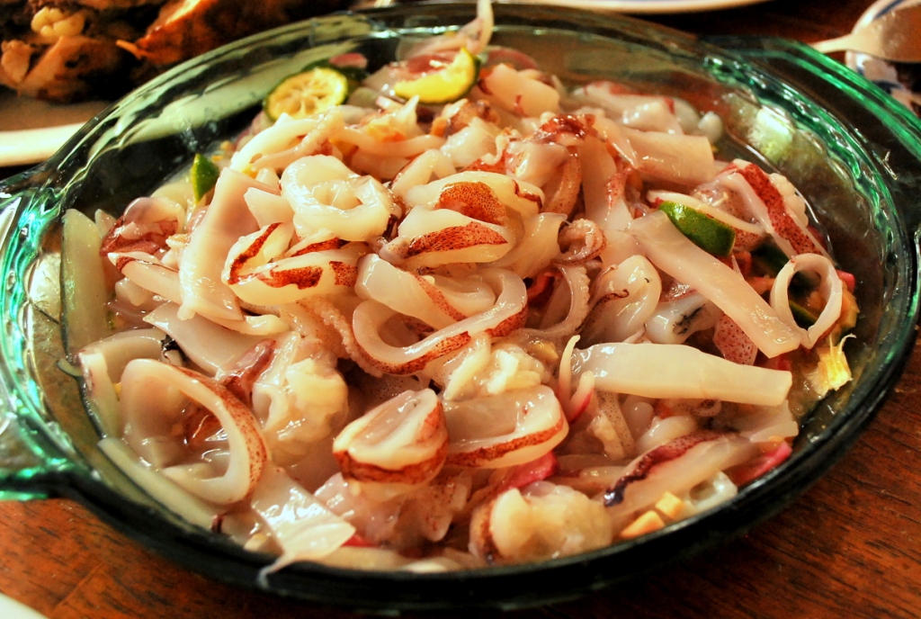 Kinilaw na Pusit (Marinated Squid) | Cooking with Chef