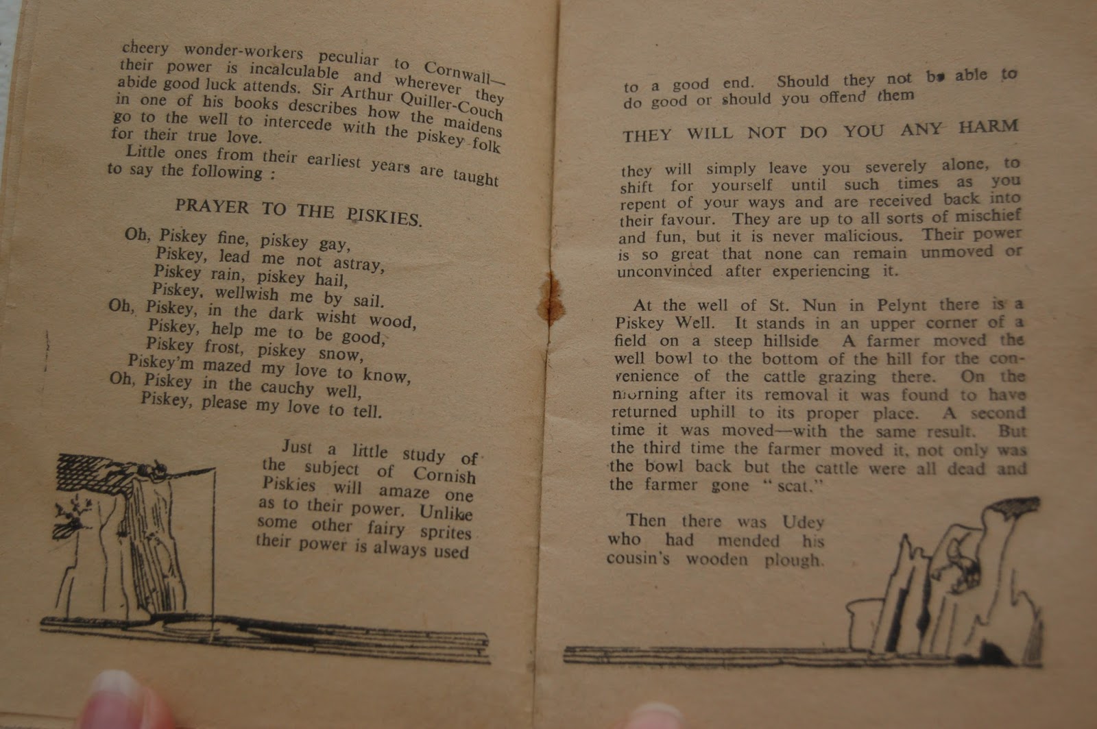 Donation of fascinating piskey pamphlet - Museum of Witchcraft and Magic