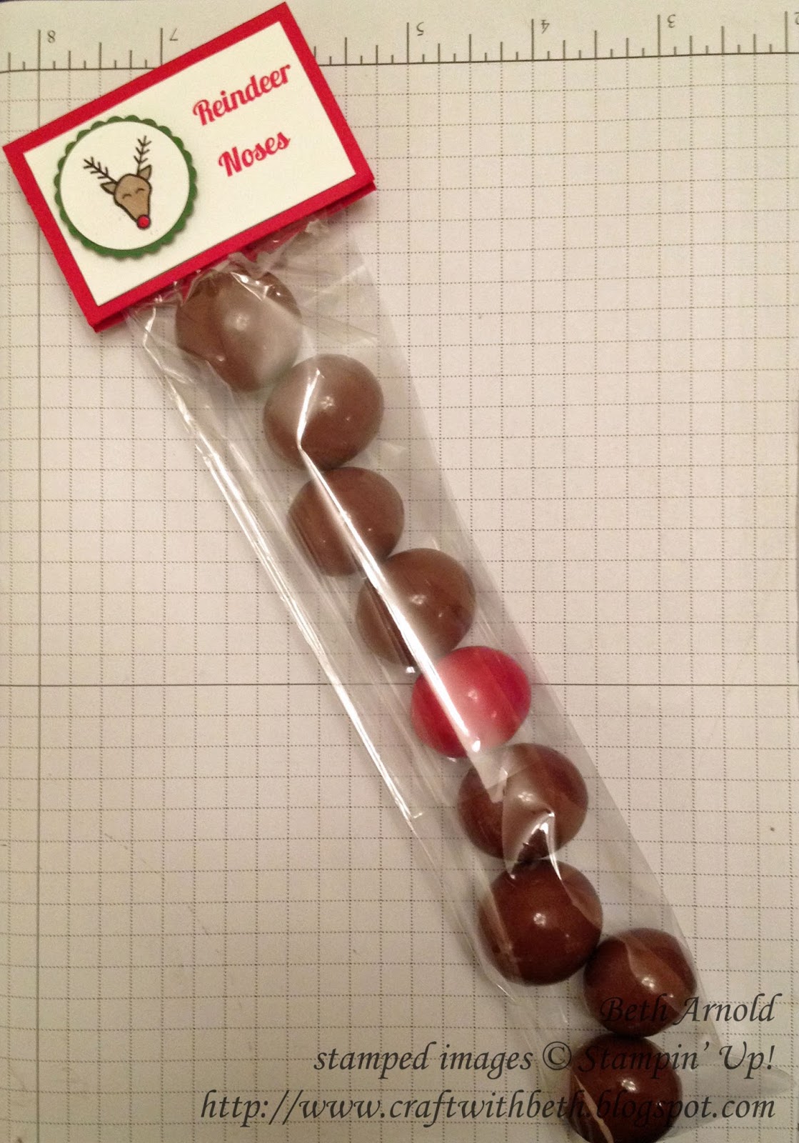 Craft with Beth: Iconic Christmas Reindeer Noses