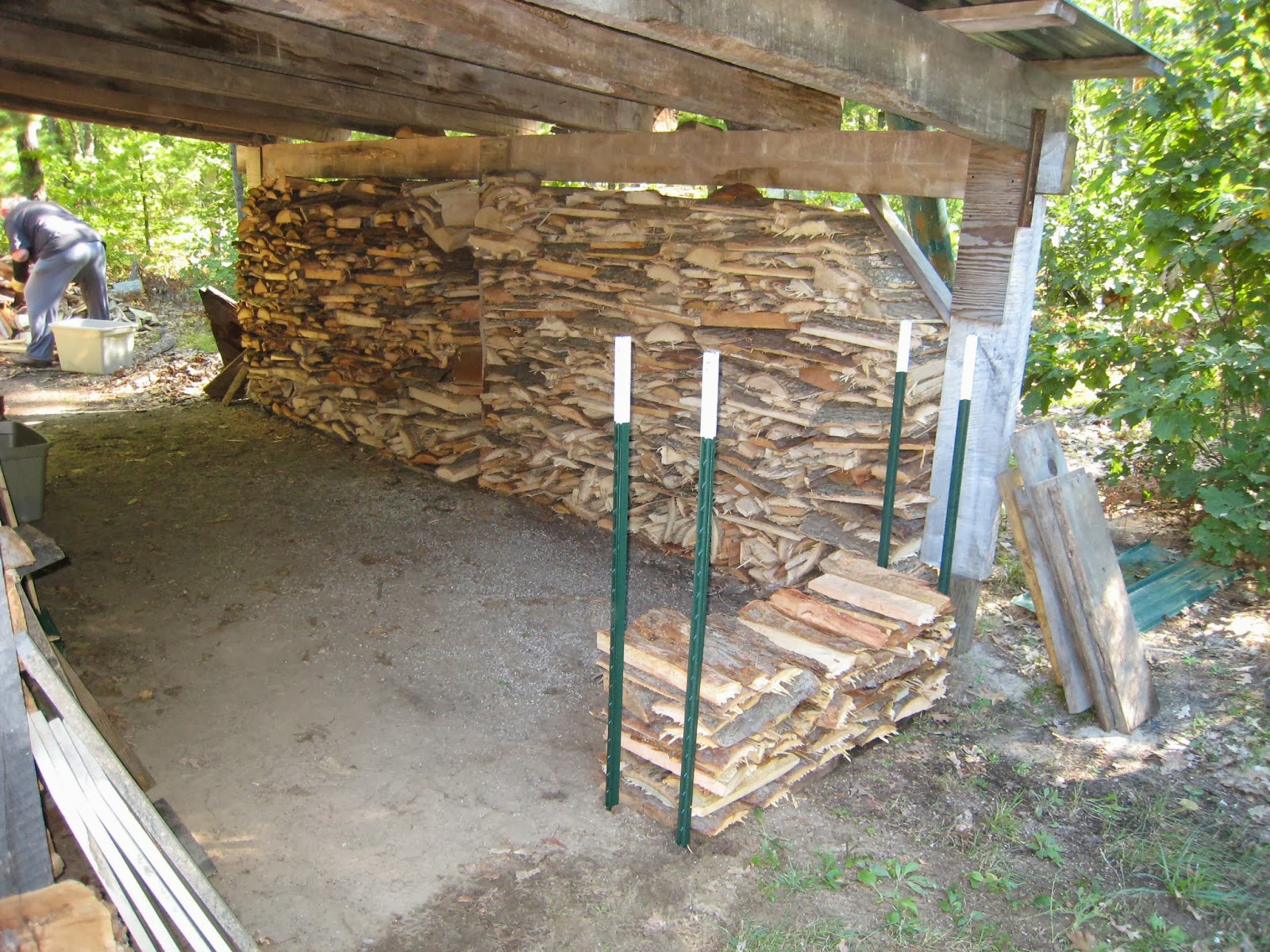 MadCityMike's Blog: "The Slab Wood Stacked....."