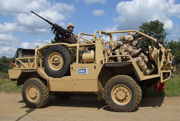 Dunia Militer Etc: Supacat Jackal - Inggris