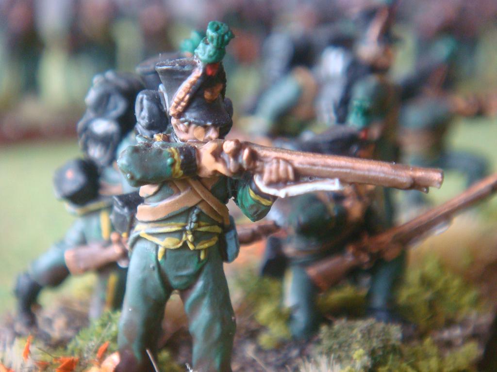 Trailape's Wargame: 2nd Nassau-Usingen Regiment and Volunteer Jager company