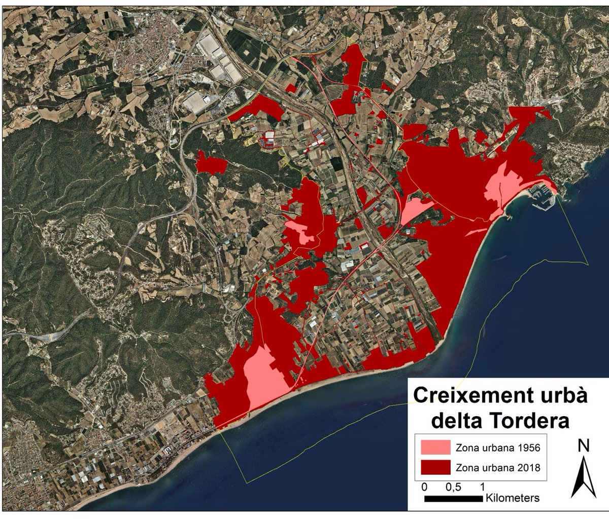 La Natura a la Baixa Tordera: Actualment el 22 % de la superfície del ...
