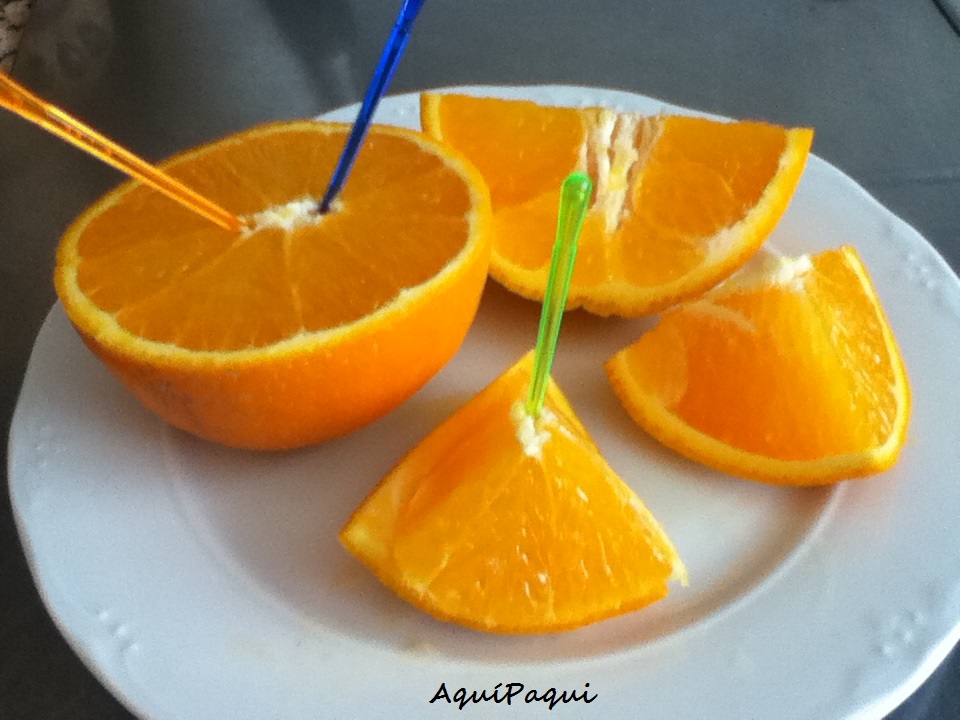 Top naranjas huelen bien, saben mejor