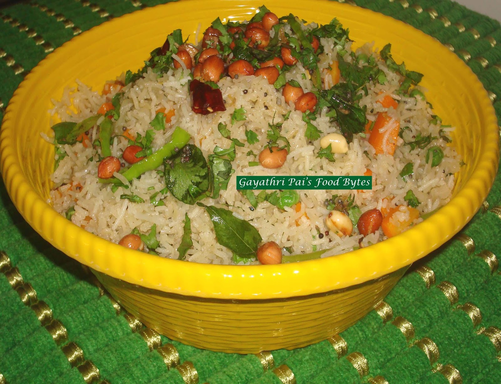 Gayathri Pai's Food Bytes: Govan Shevai panna / Spicy Seasoned Wheat ...