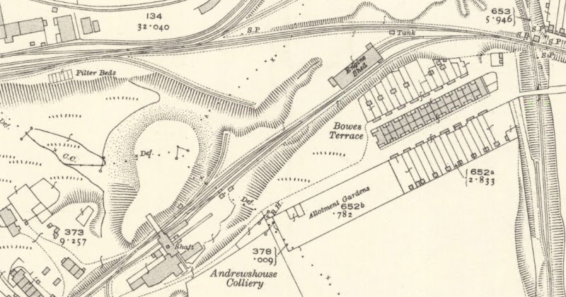 Tanfield Railway Blog: NLS on line OS Maps