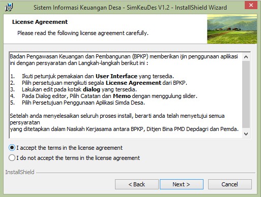 cara membuka Aplikasi siskeudes (Sistem Keuangan Desa)