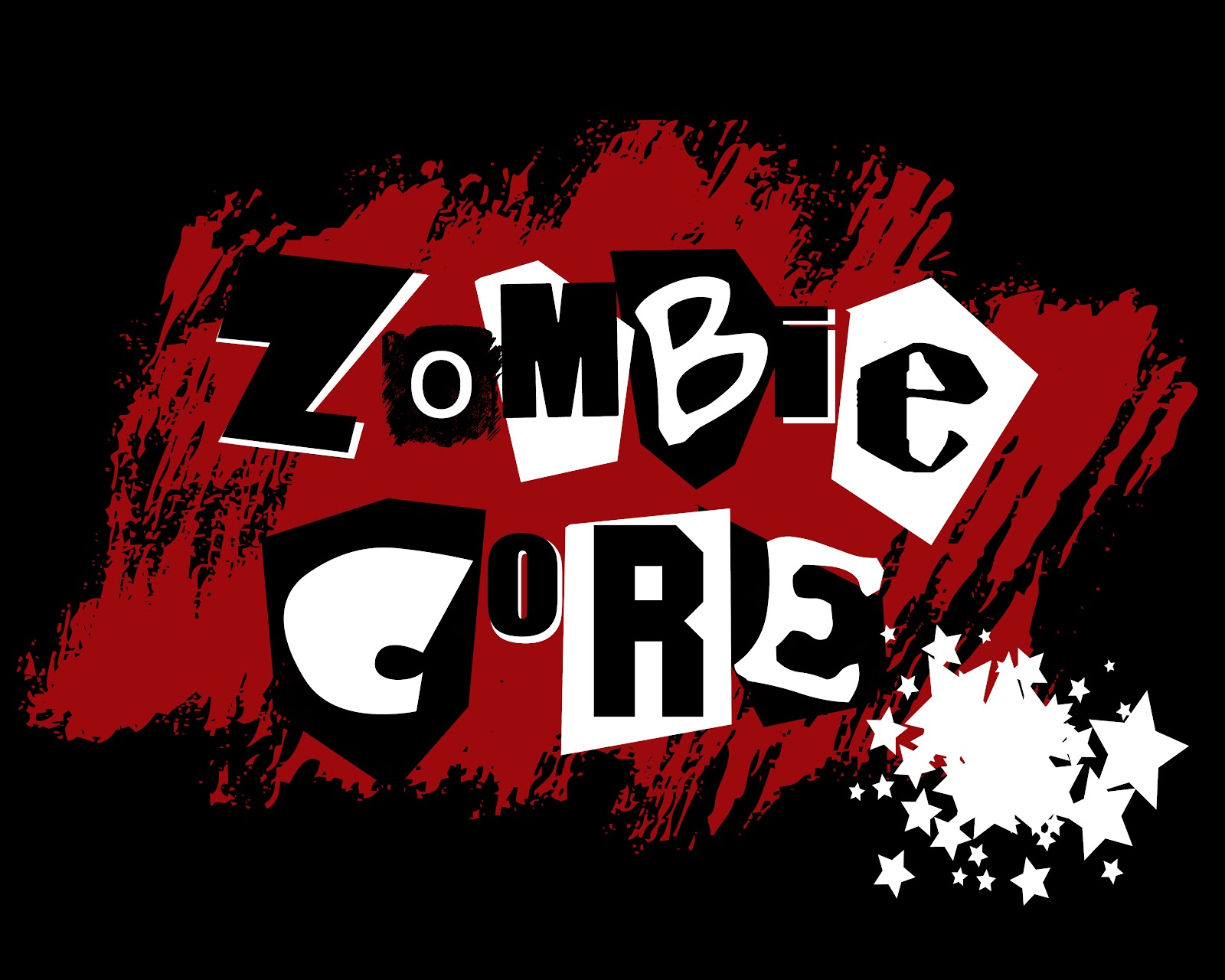 Britney Dahmer Art: T-Shirt design 01: Zombie Core