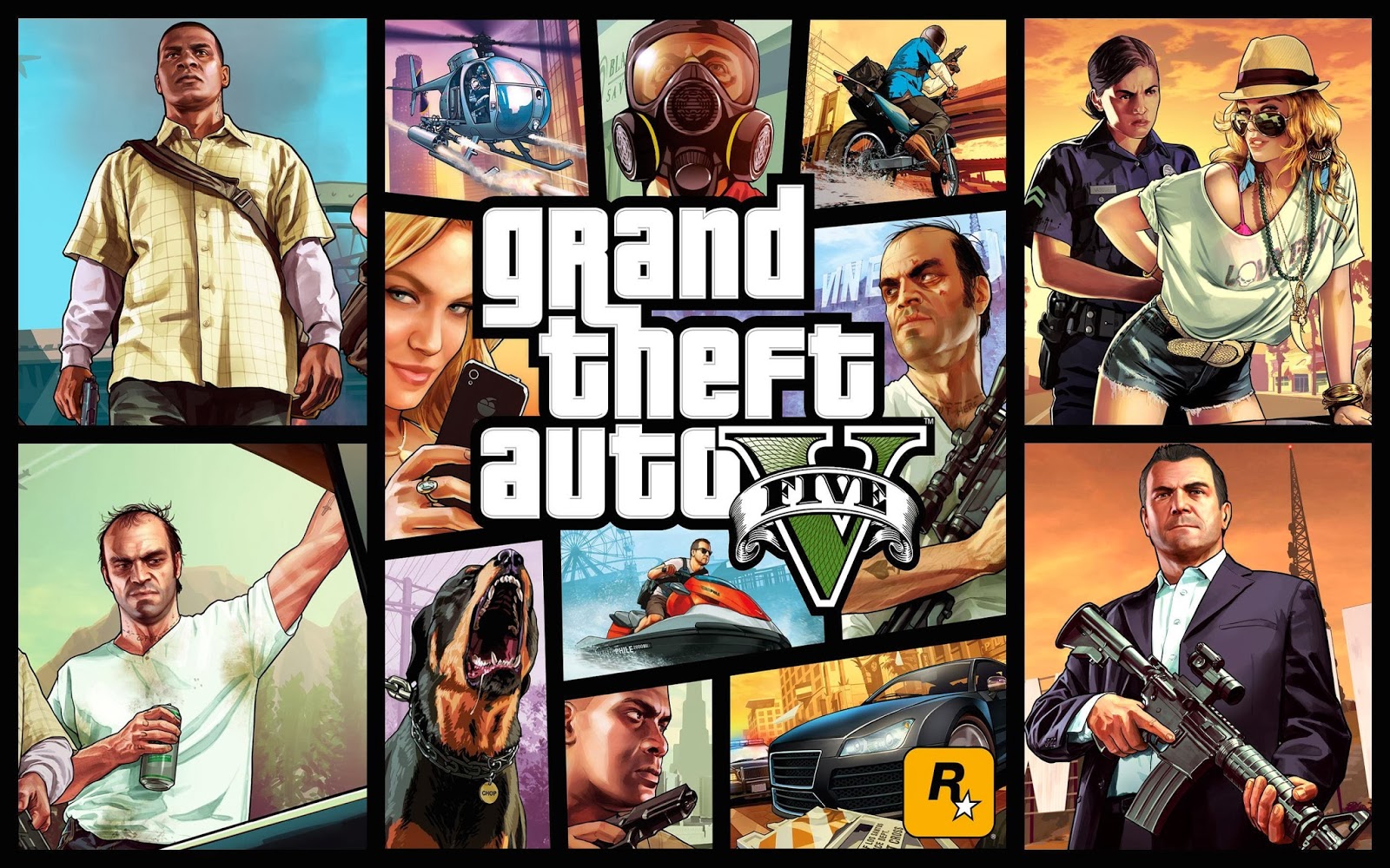 ArchnophobiA: GTA V (ICONS PACK + Full Pack of Official Art ...