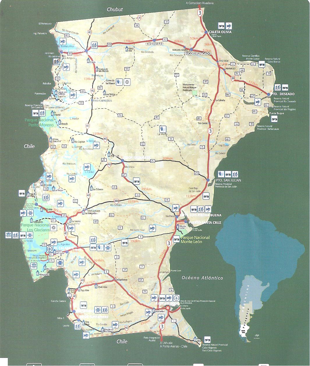 Mi Pais El Sur: Santa Cruz