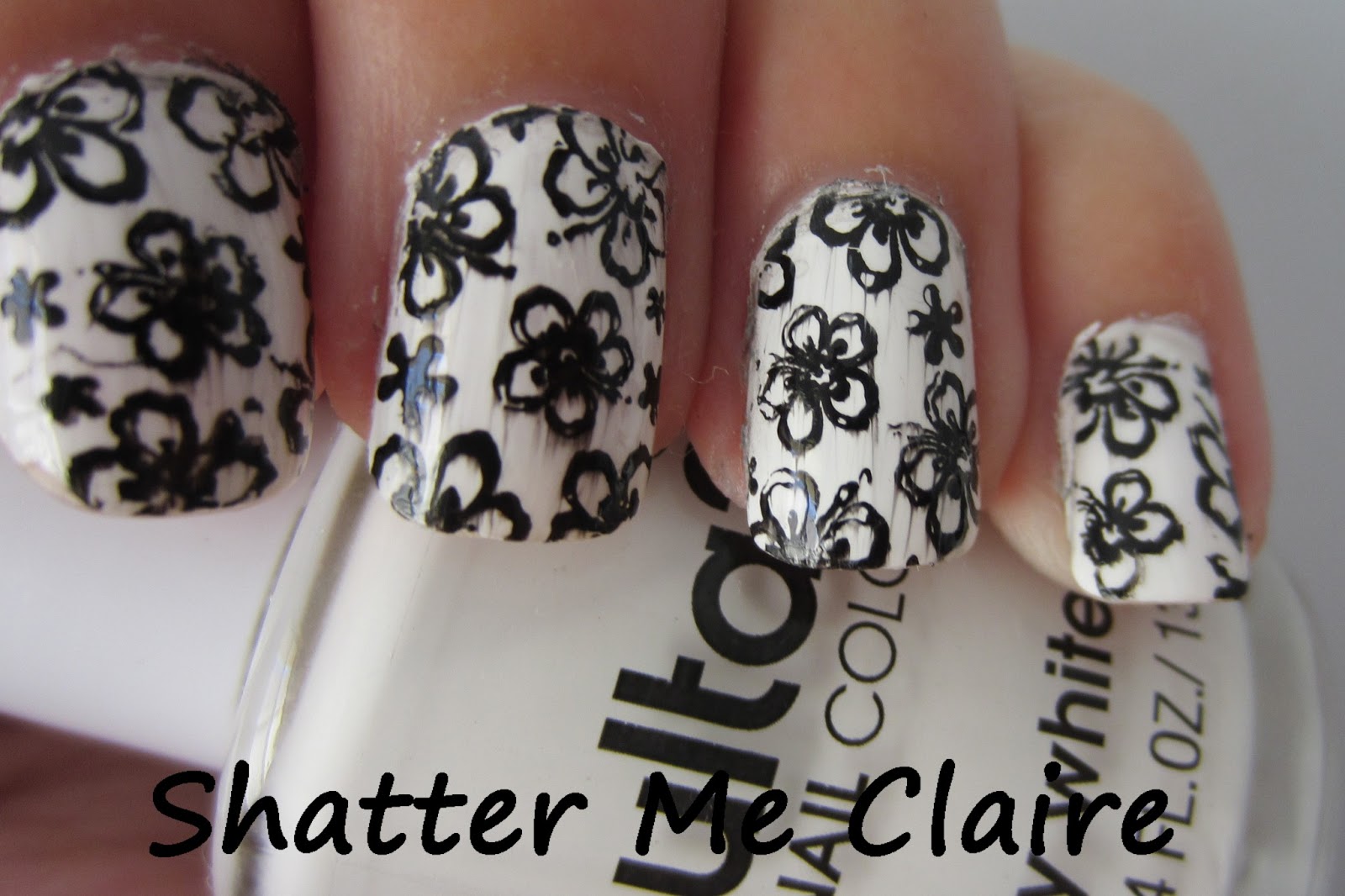 Shatter me Claire: ... Ulta 3 - Flower Nail Art ...