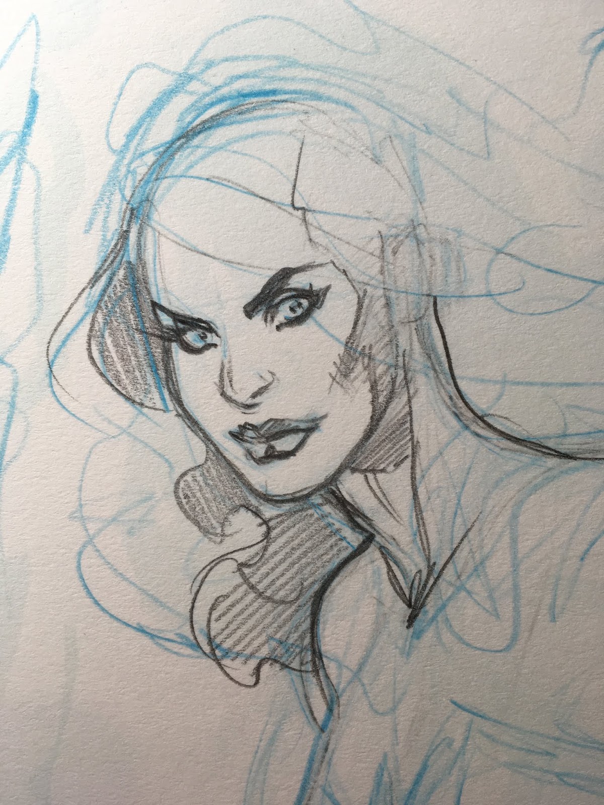 The Bombshellter: Wonder Woman 64 Step by Step Part 1 Line Art