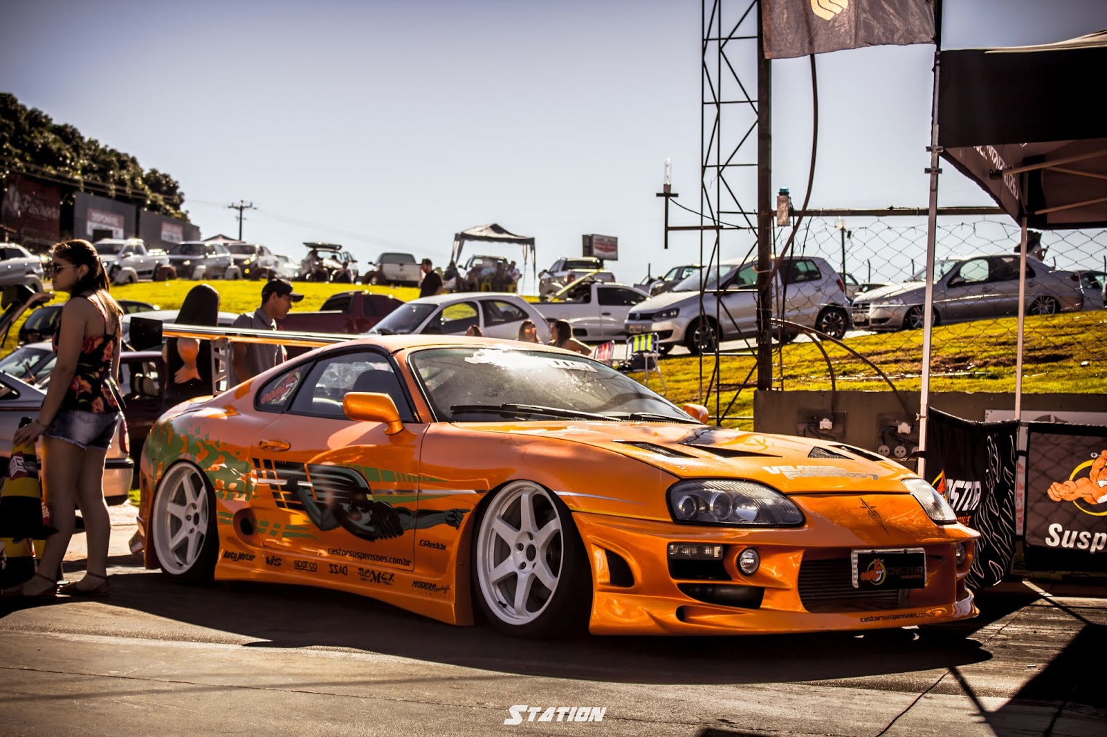 Toyota Supra 2JZ - Castor Suspensões STR Monster - stationfilms