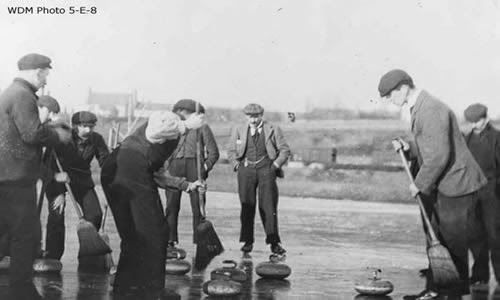 Heroes, Heroines, and History: Early Photos: Outdoor Curling