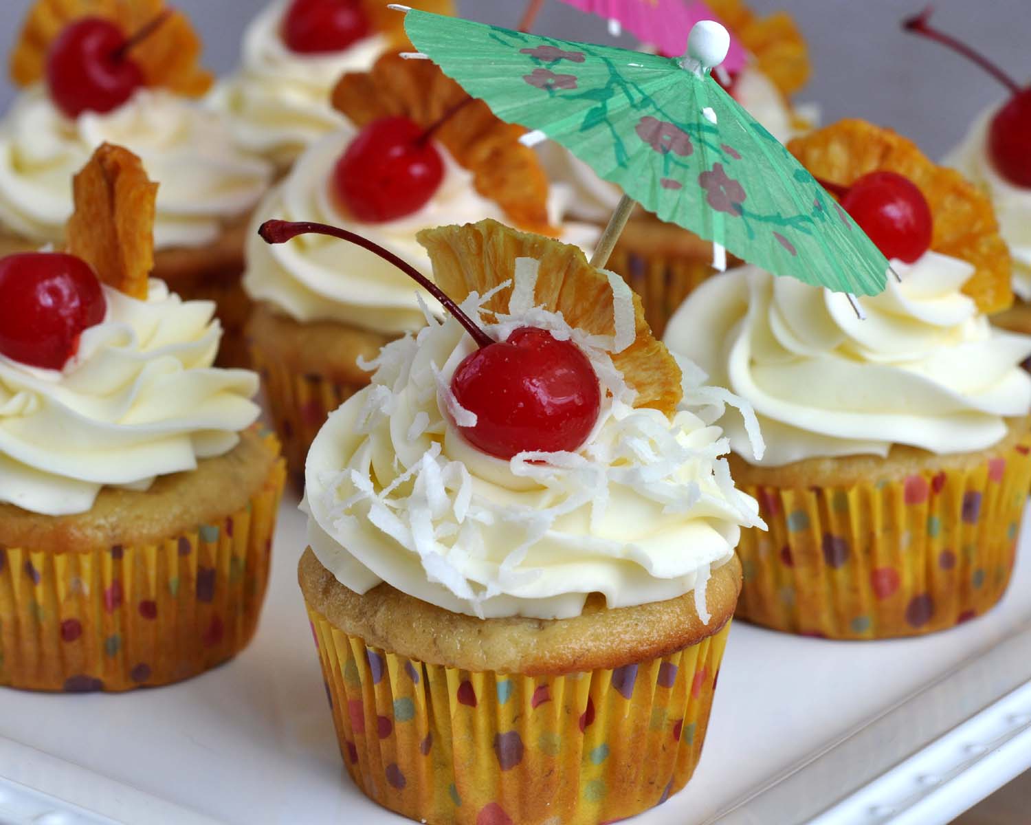 Pina Colada Cupcakes - Rezepte Suchen