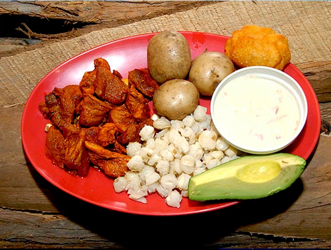 SANTA ANA DE COTACACHI : Comidas tipicas