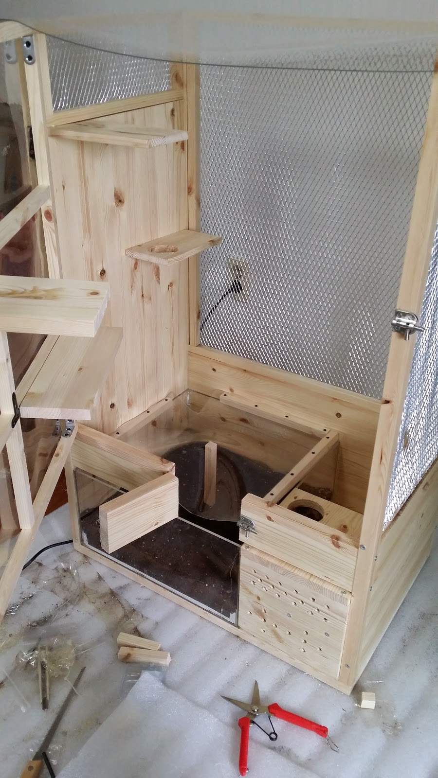 [DIY] 다람쥐 집 개조 (Upgrade Chipmunk House)