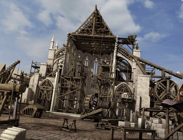 Arquitetura&Viver: Medieval construction bundle