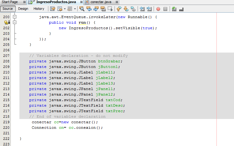 Anonimos IP Chile: Conectando Java con Base de datos a través de una ...