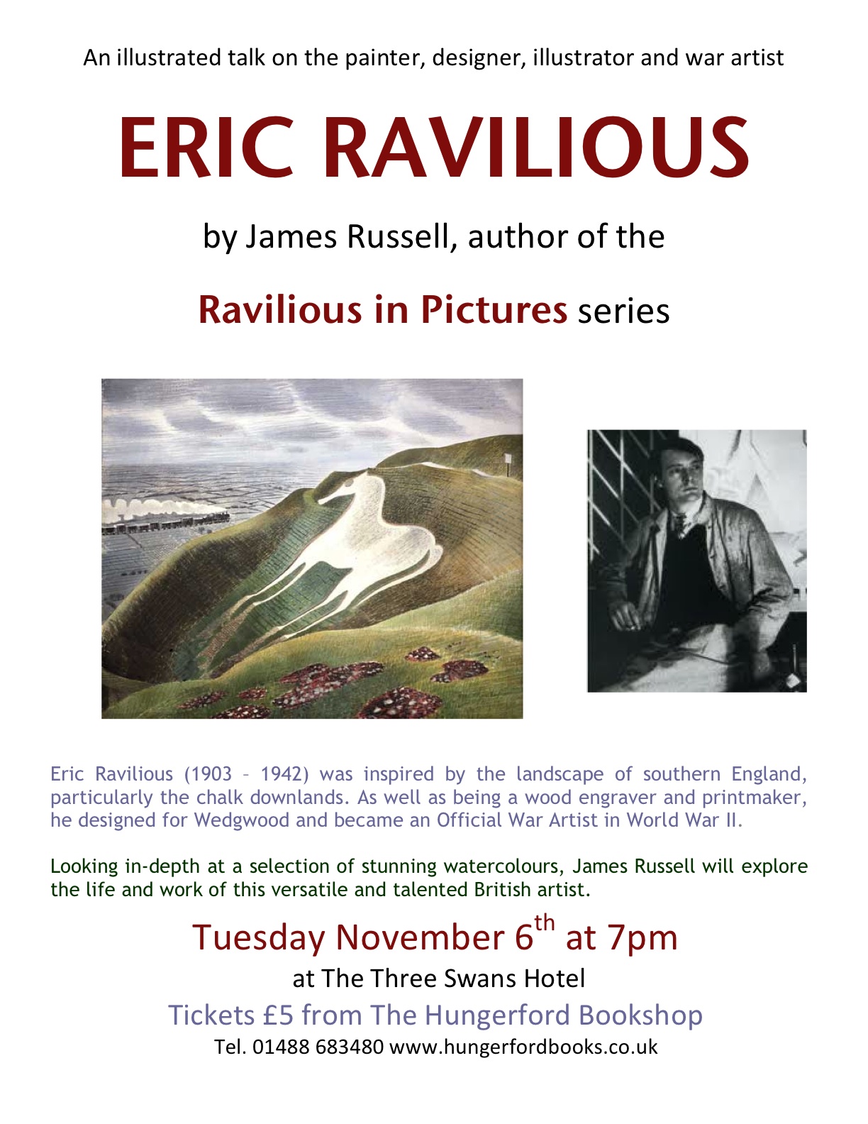 James Russell: Ravilious at Hungerford Books