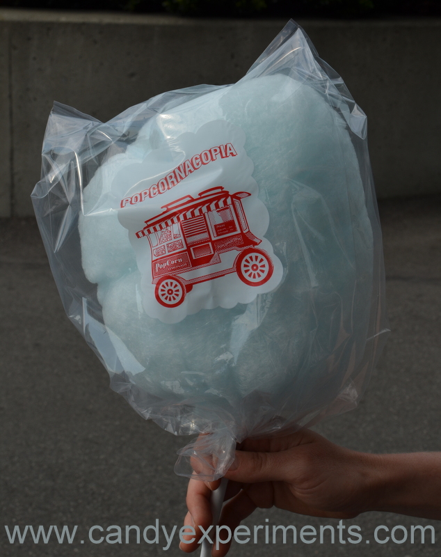 Candy Experiments: Squash Cotton Candy