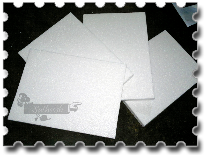 Buddha Thermocol Model