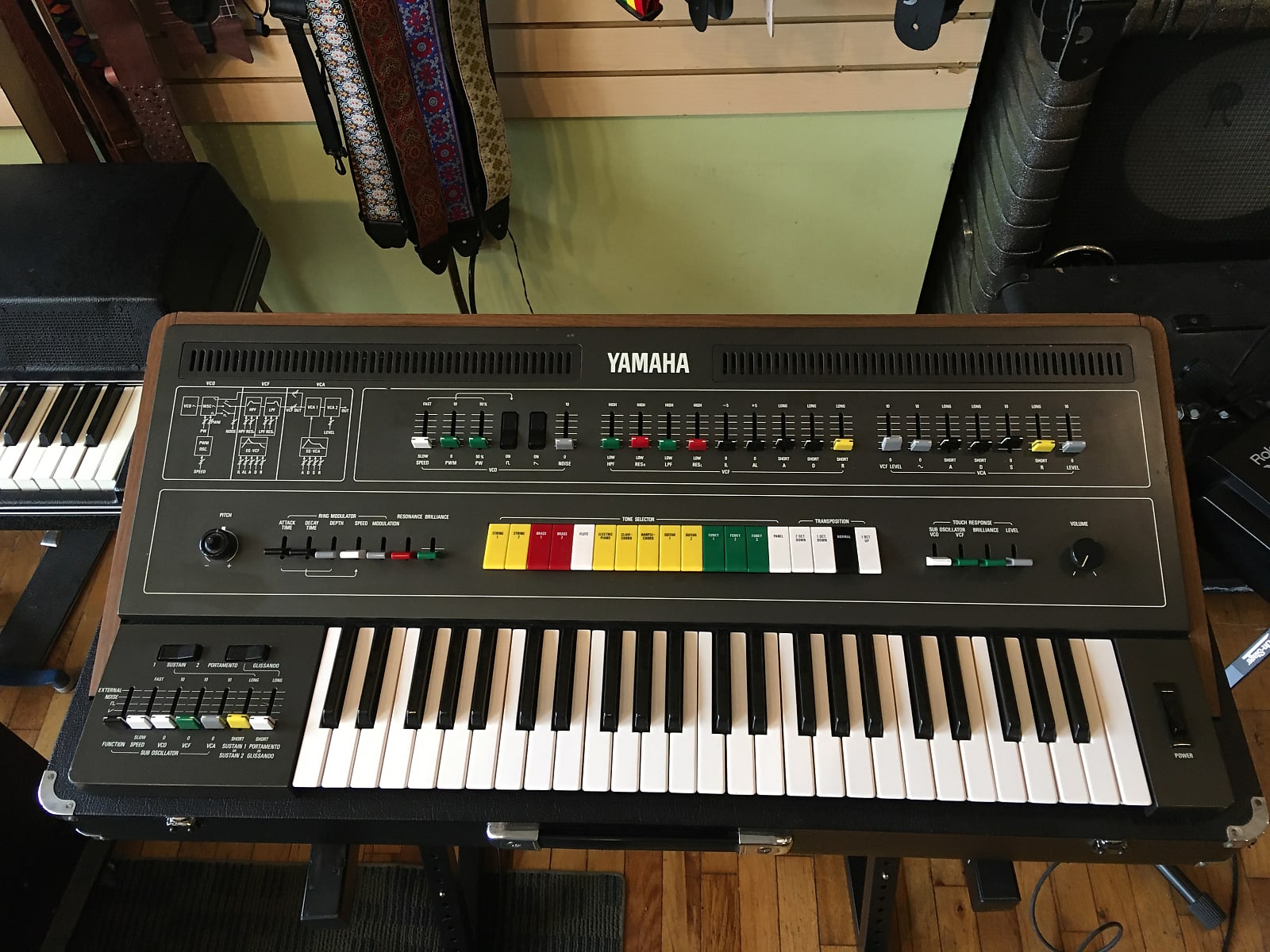 MATRIXSYNTH: Yamaha CS-50 Polyphonic Synthesizer SN 2511