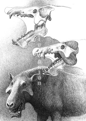 Escenarios prehistóricos: Entelodon