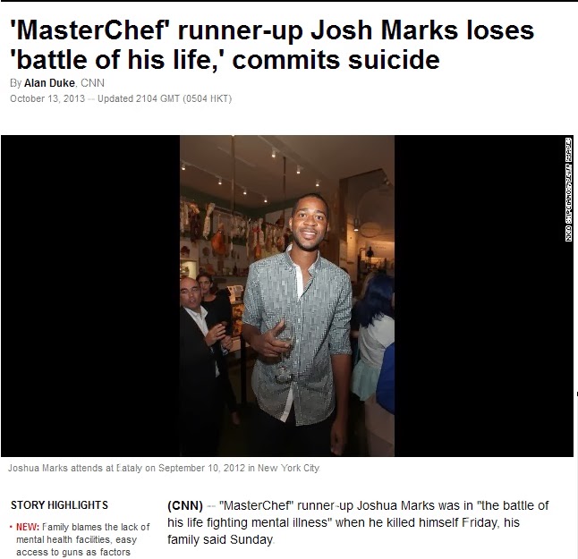 Goodbye Josh Marks - Masterchef Season 3 Runnerup
