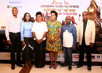 Saro The Musical in London’s West End. August 24 – 29, 2017